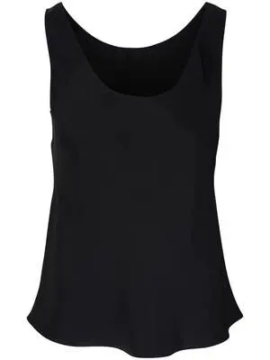 PETER COHEN Scoop-neck Silk Tank Top