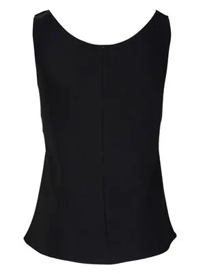 PETER COHEN Scoop-neck Silk Tank Top