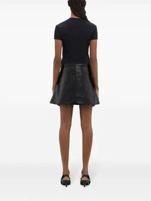 COURREGES Heritage Coated Miniskirt