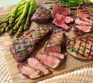 KANSAS CITY STEAK Co. 6-pc Filet, Strip &ribeye Steak - One-color