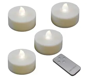 LUMABASE Extra Large Battery-operated Tealights With Rc - One-color