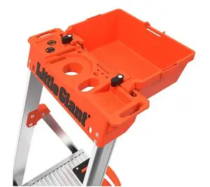 LITTLE GIANT Hero 5' Lightweight Step Ladder W/ Utility Box