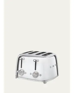 SMEG Retro 4 Slot Toaster Silver