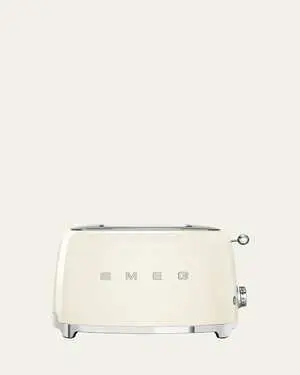 SMEG Retro 2-slice Toaster - Cream