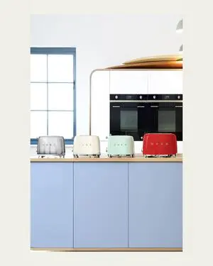 SMEG Retro 2-slice Toaster - Cream