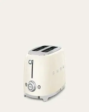SMEG Retro 2-slice Toaster - Cream