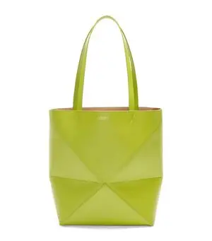 Loewe Leather Puzzle Fold Tote Bag