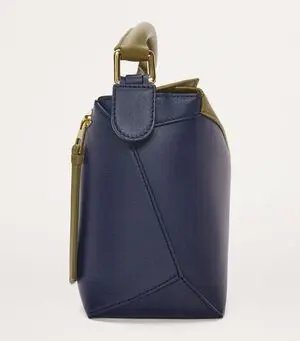 Loewe Small Leather Puzzle Edge Top-handle Bag