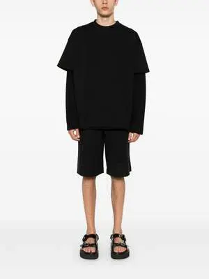 JIL SANDER Logo-print Layered T-shirt