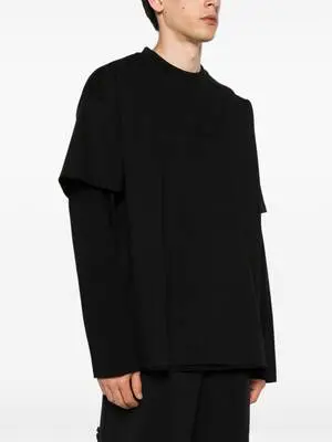 JIL SANDER Logo-print Layered T-shirt