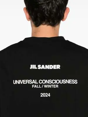 JIL SANDER Logo-print Layered T-shirt