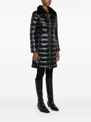 Herno Faux-fur Collar Puffer Coat