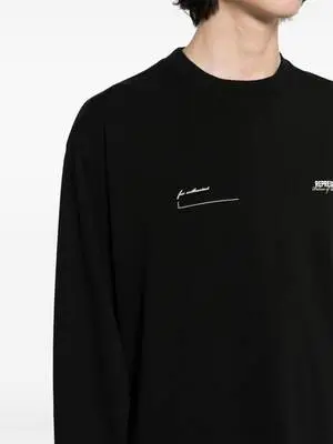 REPRESENT Logo-print Cotton T-shirt