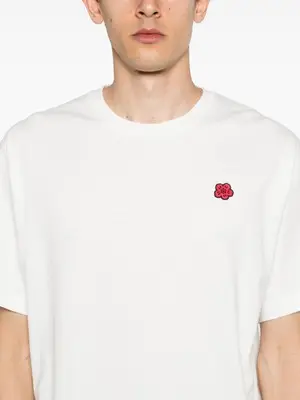 Kenzo Boke Flower-patch T-shirt