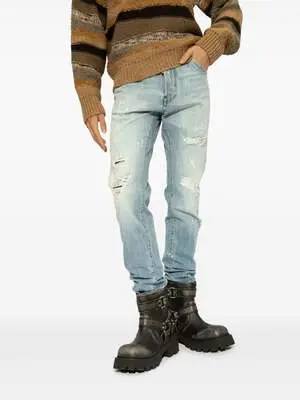 Dsquared2 Ripped Slim-cut Jeans