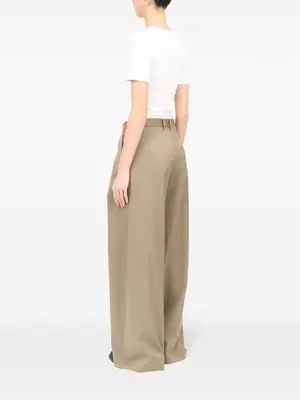 MAISON MARGIELA Tailored Wide-leg Trousers - Neutrals