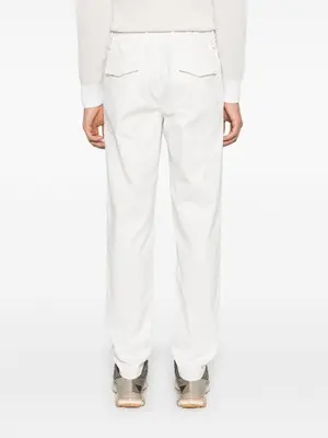 Eleventy Pleat-detail Drawstring Trousers