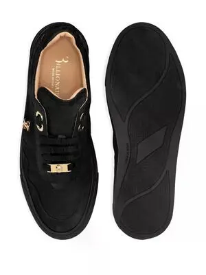 BILLIONAIRE Panelled Sneakers - Black