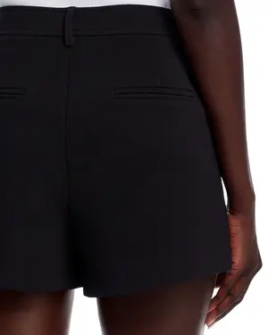 Aqua Twill Shorts Exclusive - Black
