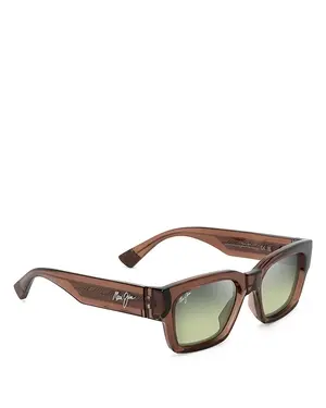 Maui Jim Kenui Rectangular Sunglasses