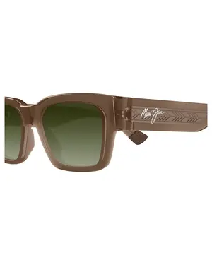 Maui Jim Kenui Rectangular Sunglasses