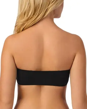 ON GOSSAMER Cabana Strapless Bandeau Bra - Black