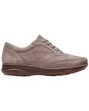Clarks Clarks Appley Tie Leather Shoe - Nocolor