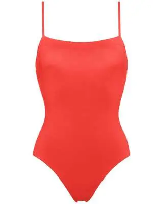 ERES Aquarelle Square-neck Swimsuit - Red