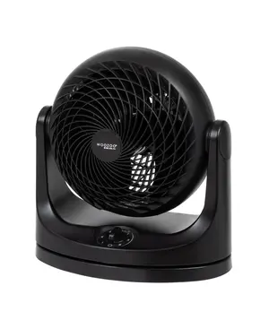 IRIS Usa Woozoo Fan - Black