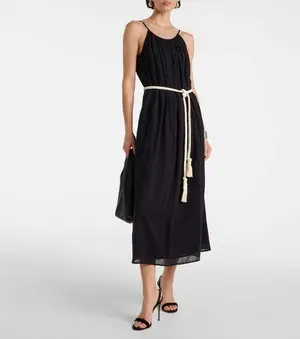 Velvet By Graham & Spencer Lorelei Cotton Maxi Dress - Black
