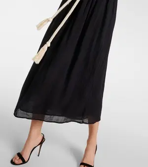 Velvet By Graham & Spencer Lorelei Cotton Maxi Dress - Black