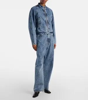 Alaïa Knit Band Straight Jeans