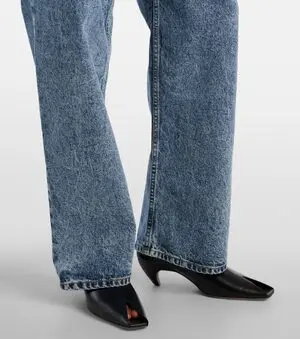 Alaïa Knit Band Straight Jeans