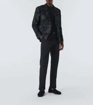 Etro Jacquard Velvet Blazer