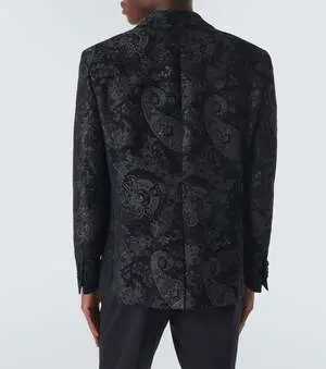 Etro Jacquard Velvet Blazer