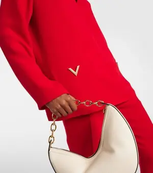 Valentino Garavani Vgold Cady Couture Top - Red