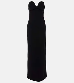 Magda Butrym Draped Bustier Gown