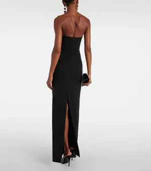 Magda Butrym Draped Bustier Gown