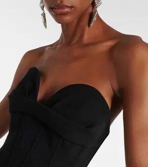 Magda Butrym Draped Bustier Gown