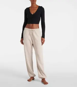 Alo Yoga Relaxed Fit Cotton Blend Sweatpants