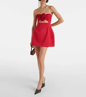 Magda Butrym Cutout Bustier Dress