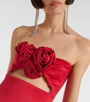 Magda Butrym Cutout Bustier Dress