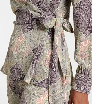 Etro Printed Wrap Top