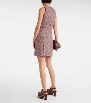 Etro Checked Minidress