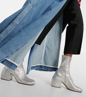 Dries Van Noten Embellished Ankle Boots
