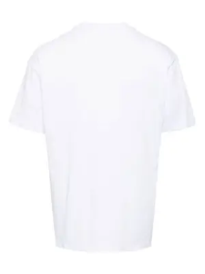 GROUND ZERO Logo-print Cotton T-shirt - White