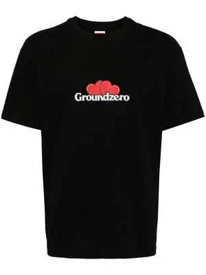 GROUND ZERO Logo-print T-shirt
