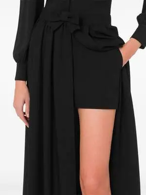 Moschino Pleated Asymmetric Skort