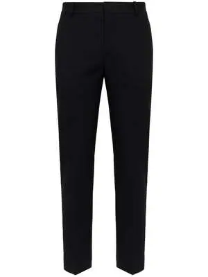Alexander McQueen Tailored Cigarette Trousers - Black