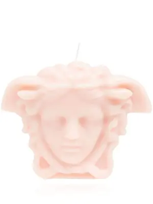 Versace Small Medusa Head Candle - Pink